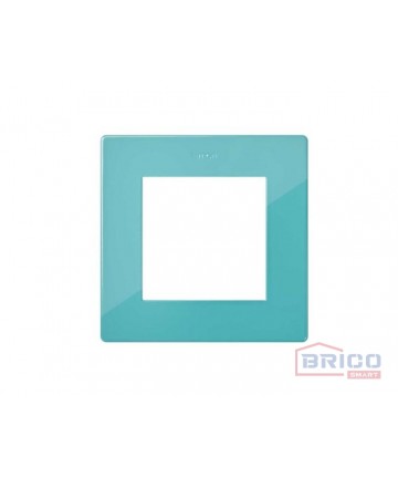 Plaque simple Finition Turquoise