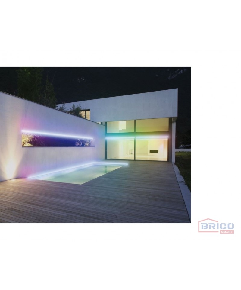 Ruban LED 8 mm SMD 5050,(1 mètre) Couleur de la lumière RGB